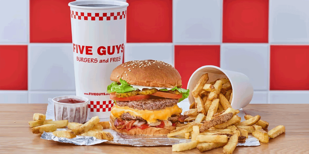 Five Guys Veggie Burgers
