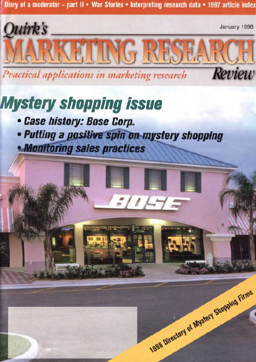 Quirk's Time Capsule – January 1998 | Articles